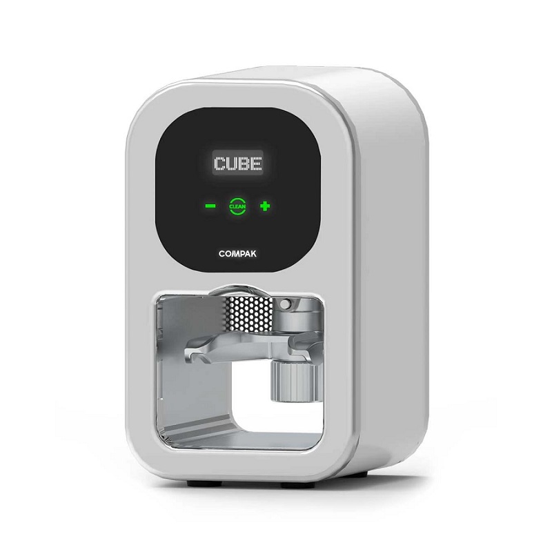 Compak Cube Tamp White | Toffin Digital E-Commerce