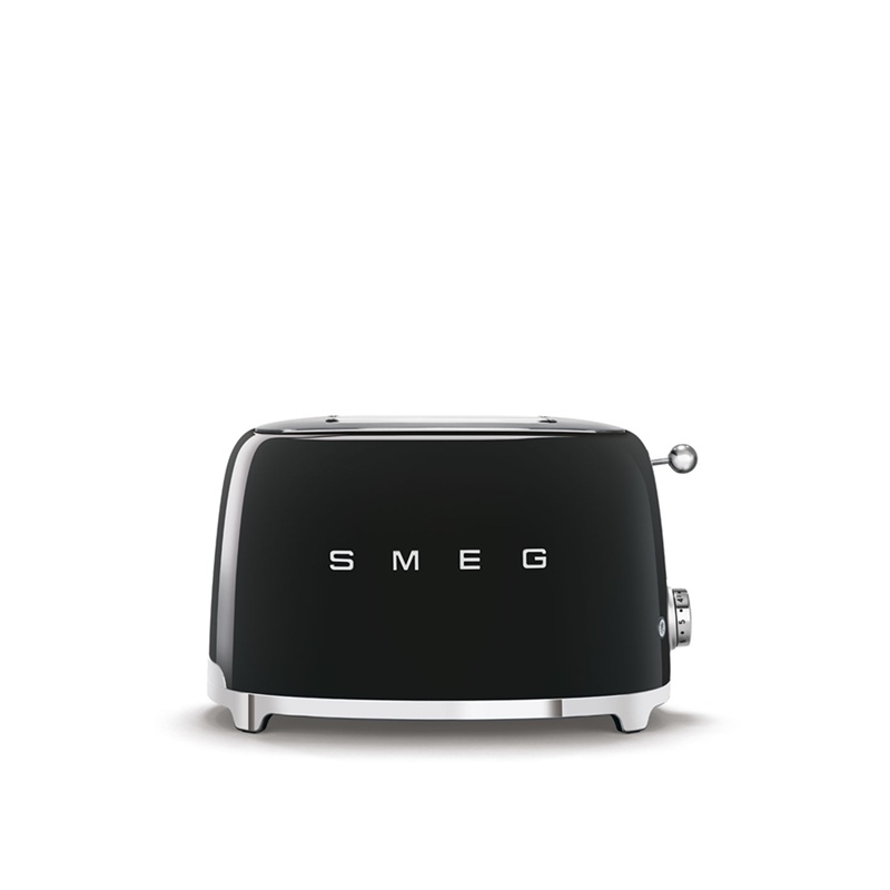 SMEG Toaster 2 X 2 (TSF01) Black | Toffin Digital E-Commerce