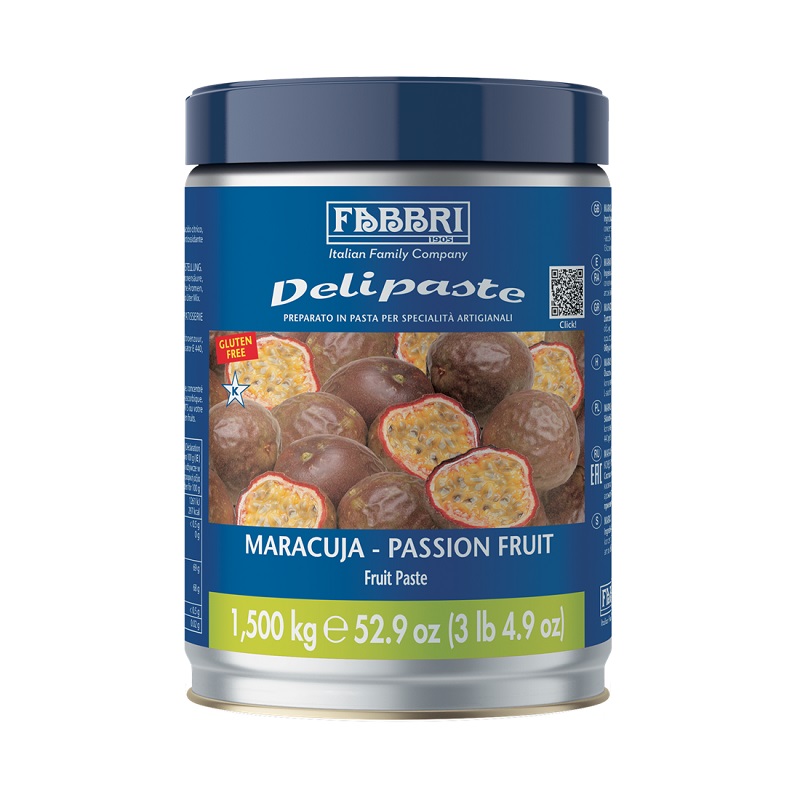 Fabbri Delipaste Passion Fruit EU (1,5kg) / 9225719-34Z | Toffin ...