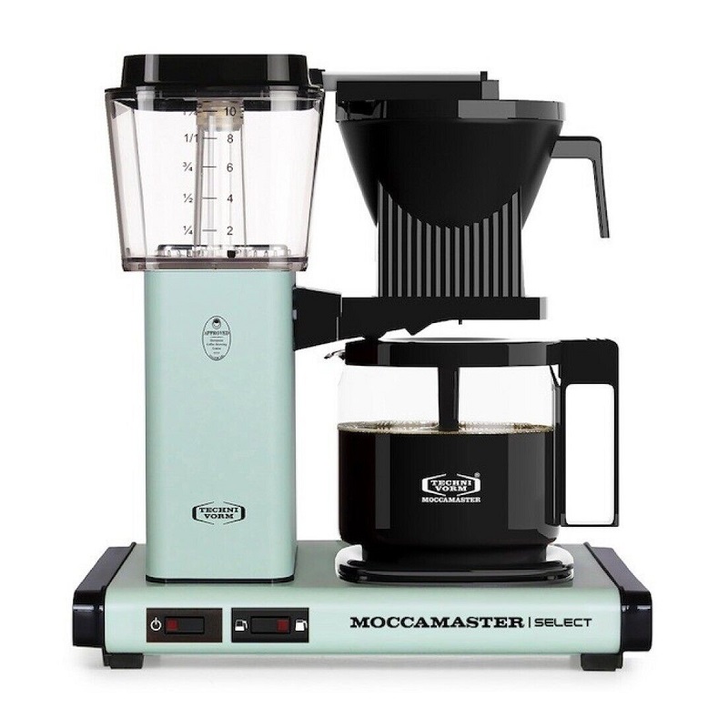 Moccamaster Coffee Machine KBG 53976 C/W Glass Jug (Pastel Green ...