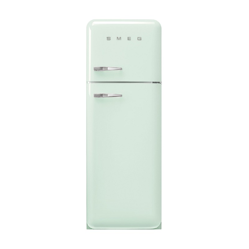 SMEG Free Standing Refrigerator Double Door (FAB30R) Pastel Green ...