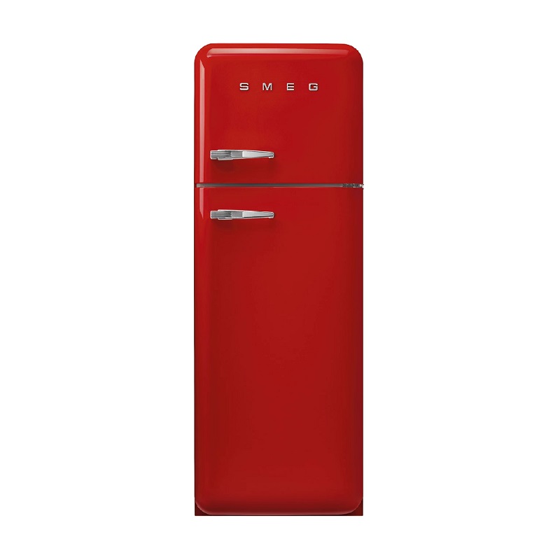 SMEG Free Standing Refrigerator Double Door (FAB30R) Red | Toffin ...