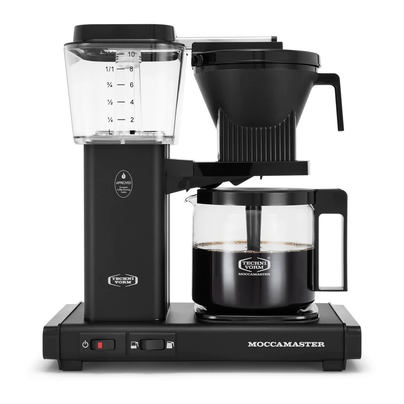 Moccamaster Coffee Machine KBG 53983 C/W Glass Jug (Matt Black ...